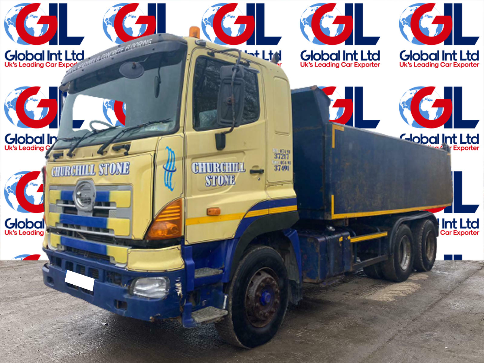 Hino 6 Wheel Tipper Truck 2005/0 - Global Int Ltd