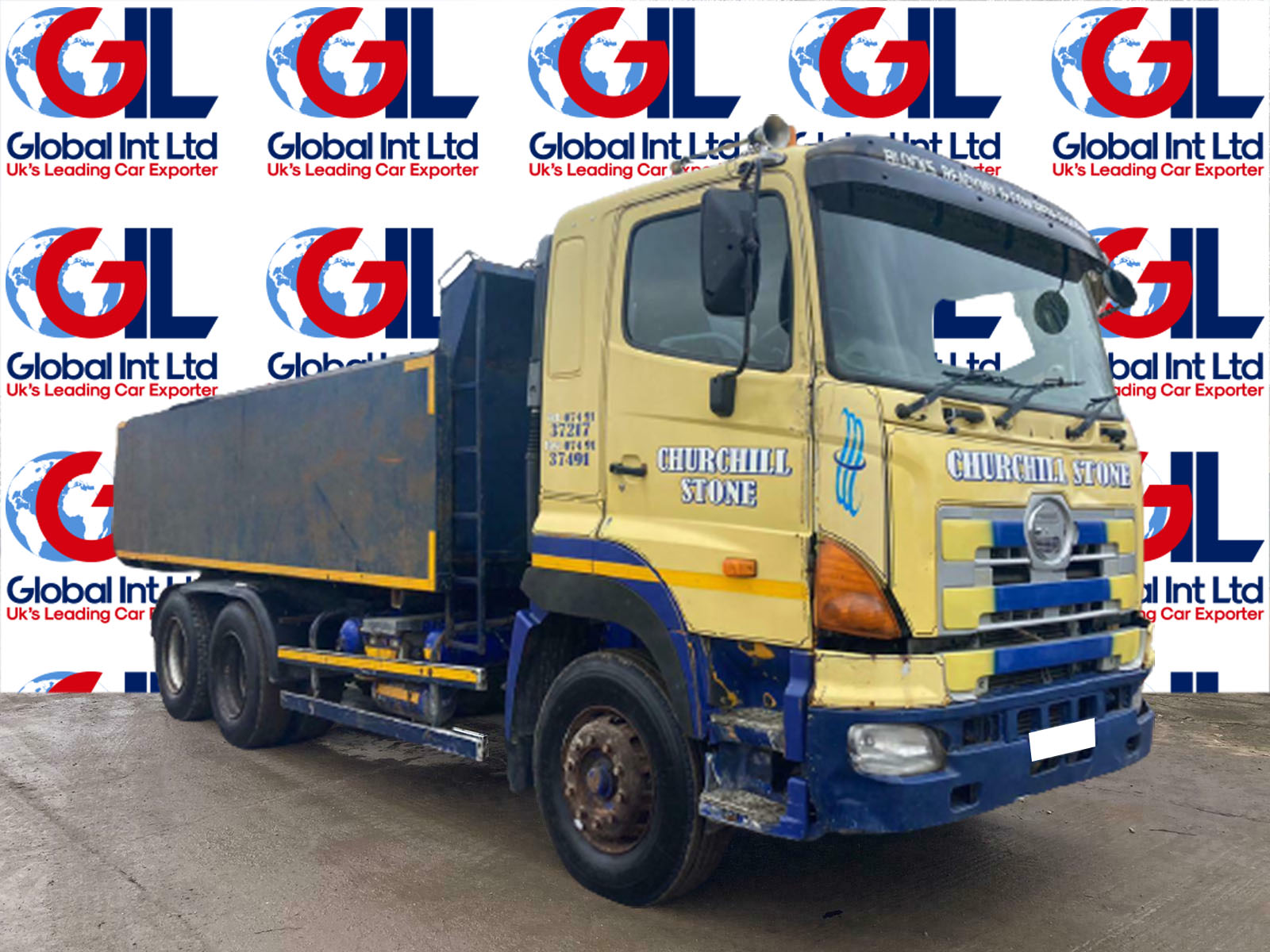 Hino 6 Wheel Tipper Truck 2005/0 - Global Int Ltd